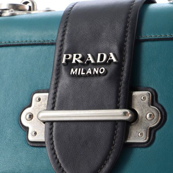 Prada | Bags | Prada Cahier Crossbody Bag Studded City Calf Small Blue | Poshmark